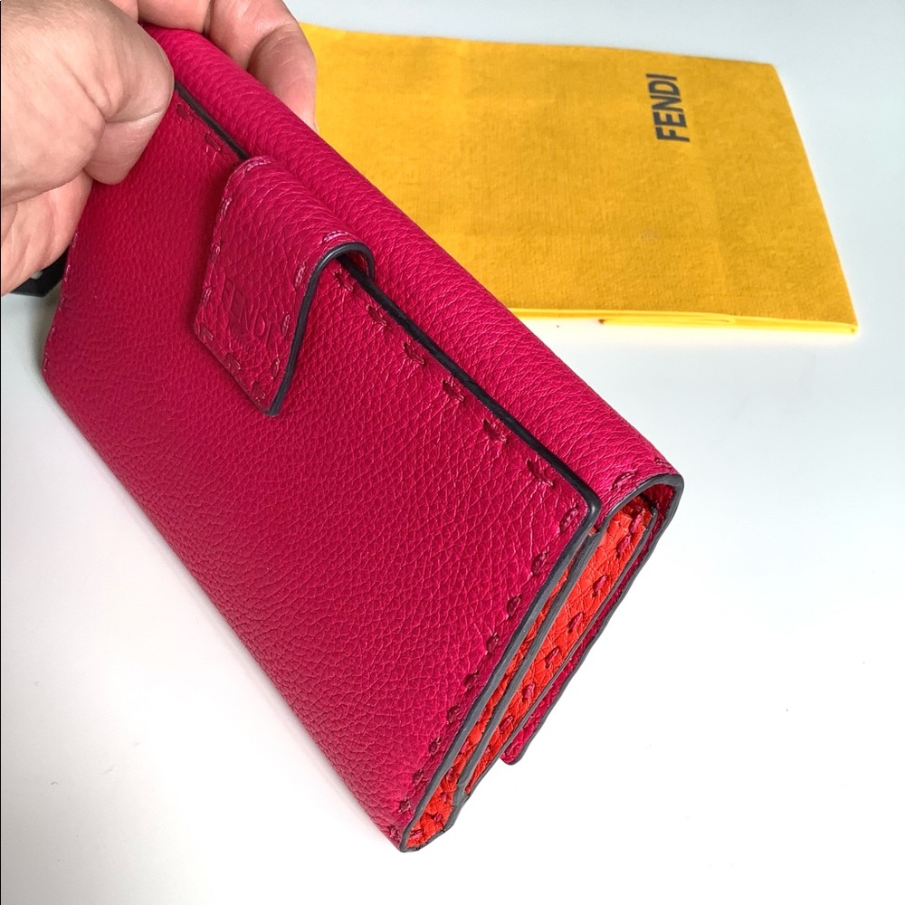 Fendi Selleria Peekaboo Long Wallet - Gem